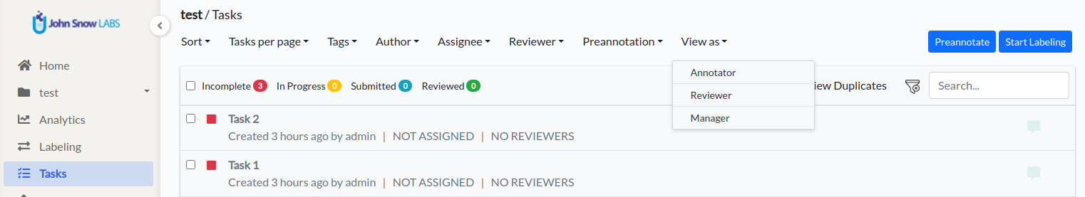 Annotation Lab | John Snow Labs